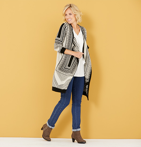 How to get the right look with a Cardigan | Damart Style Diaries